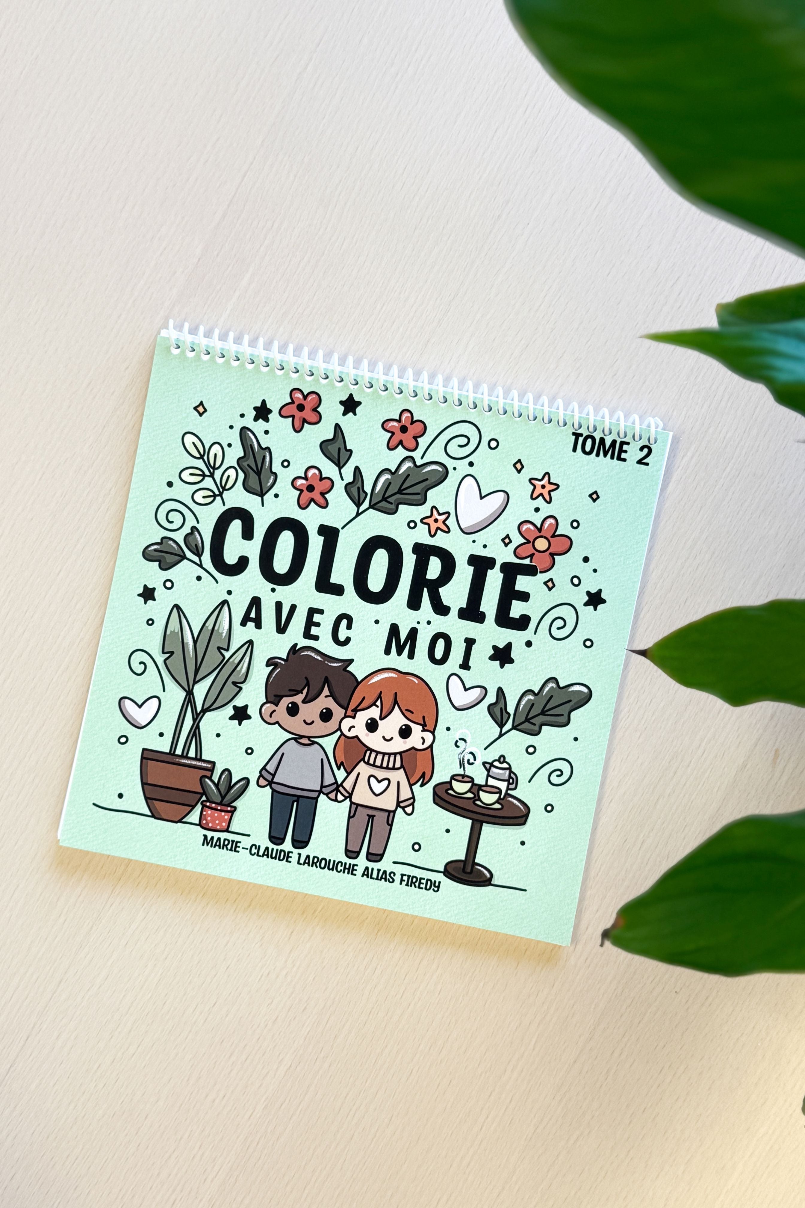 Cahier à colorier - Firedy - Tome 2 - Joyeux moments – Marée - Chandelles