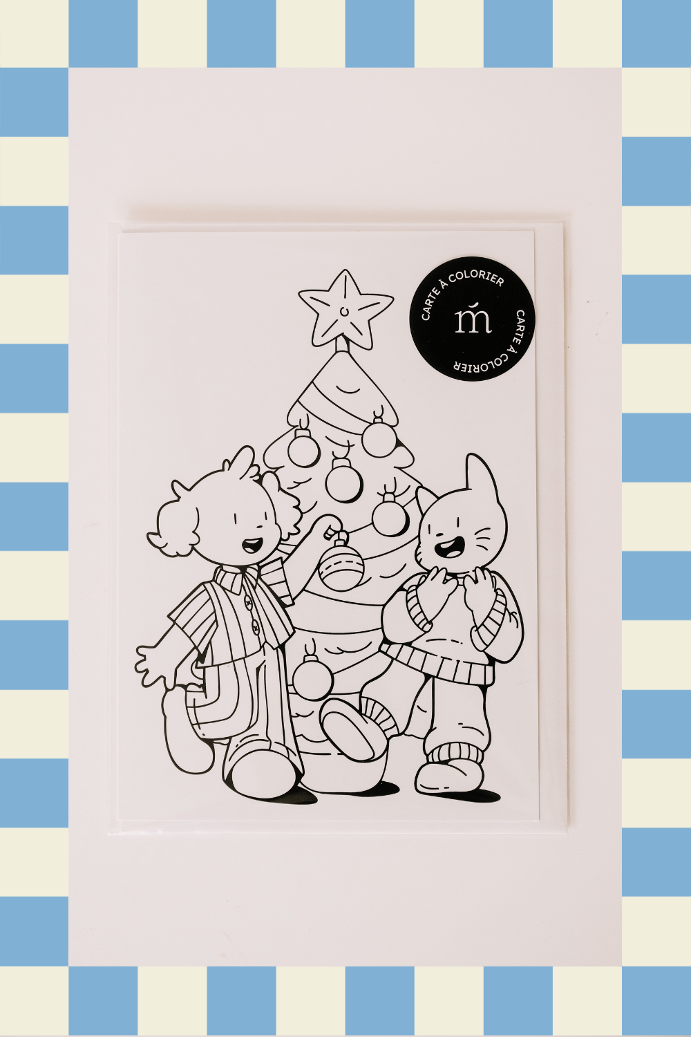 VENTE D'ENTREPÔT - Carte à colorier – Marée - Chandelles
